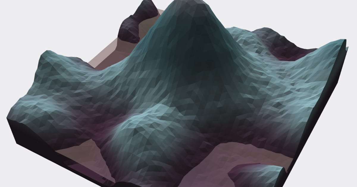 land │ sketch of three.js